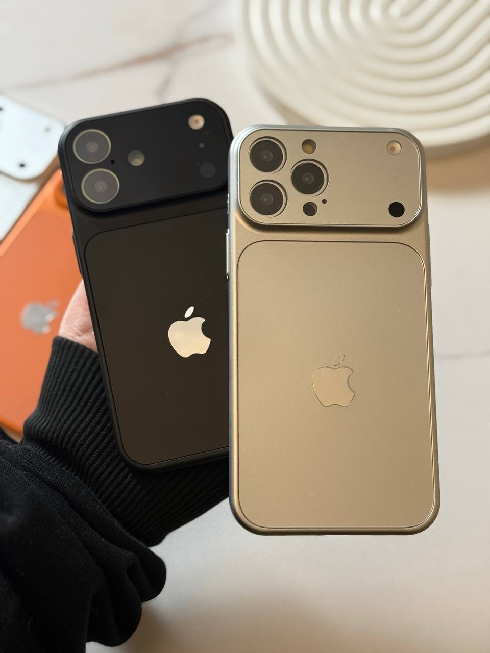 IPhone Camera Lens Protection Apple Logo – Covers corner